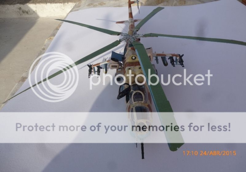 Maquetas y modelismo en papel - Mil-Mi 24 "Hind D" (Halinski 1:33 ...