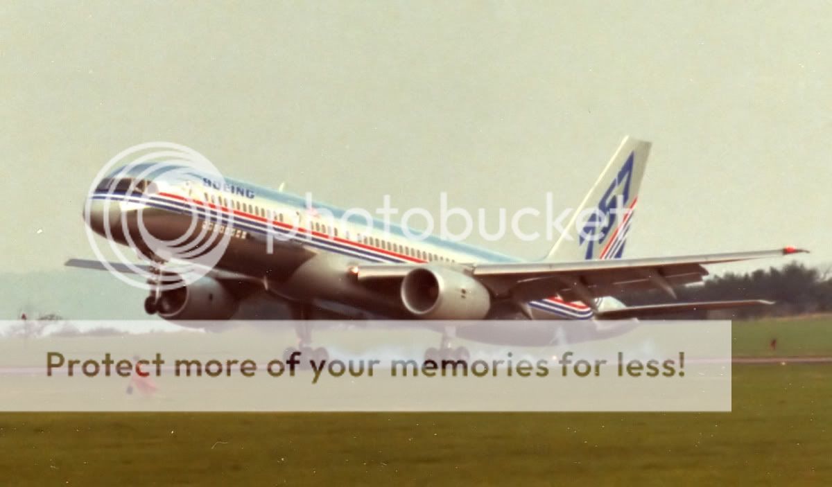 B757 Prototype visits east midlands - Civilian Aviation