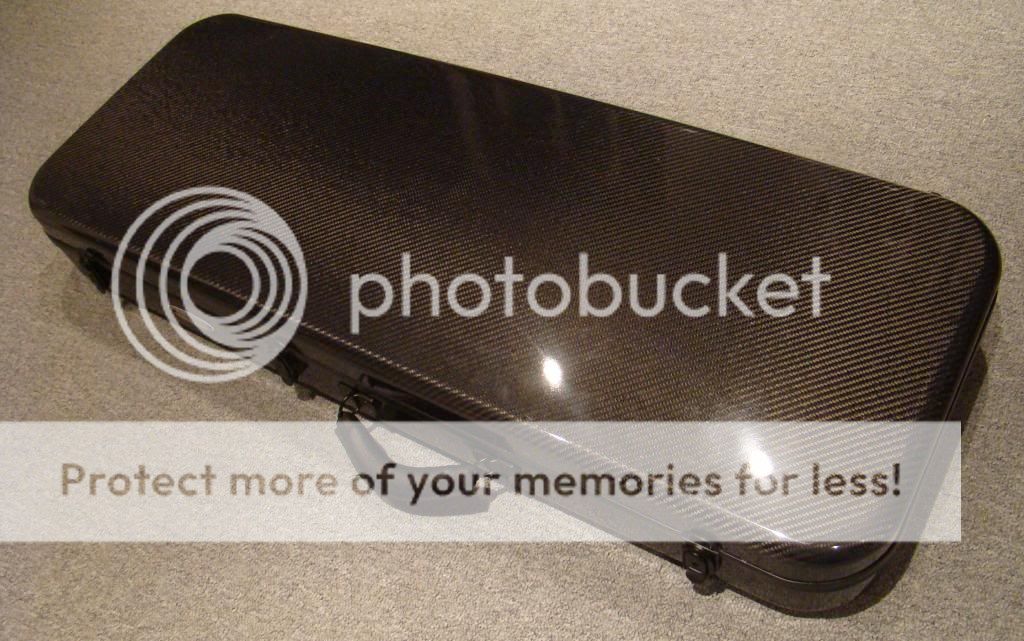 I sprung for a flight case for my #1 electric: a Hoffee Carbon Fiber ...