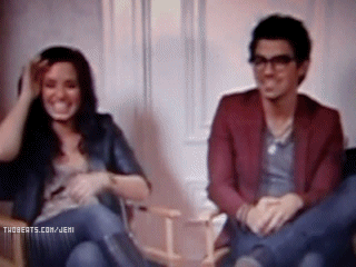 Jonas Brothers - Clumsy Cuddlers (Joe ♥ Demi) #271: Because it's "when ...