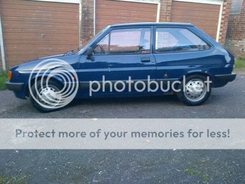1988 Ford Fiesta mk2 L CVT Auto galaxy blue £500 hants. | Retro Rides