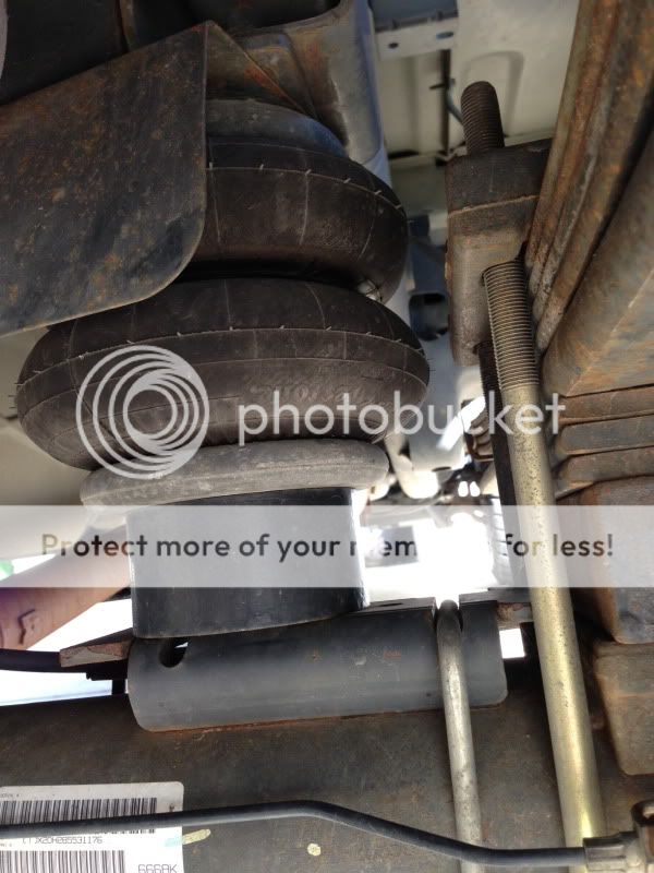 Installed Daystar Airbag Cradle | Cummins Diesel Forum